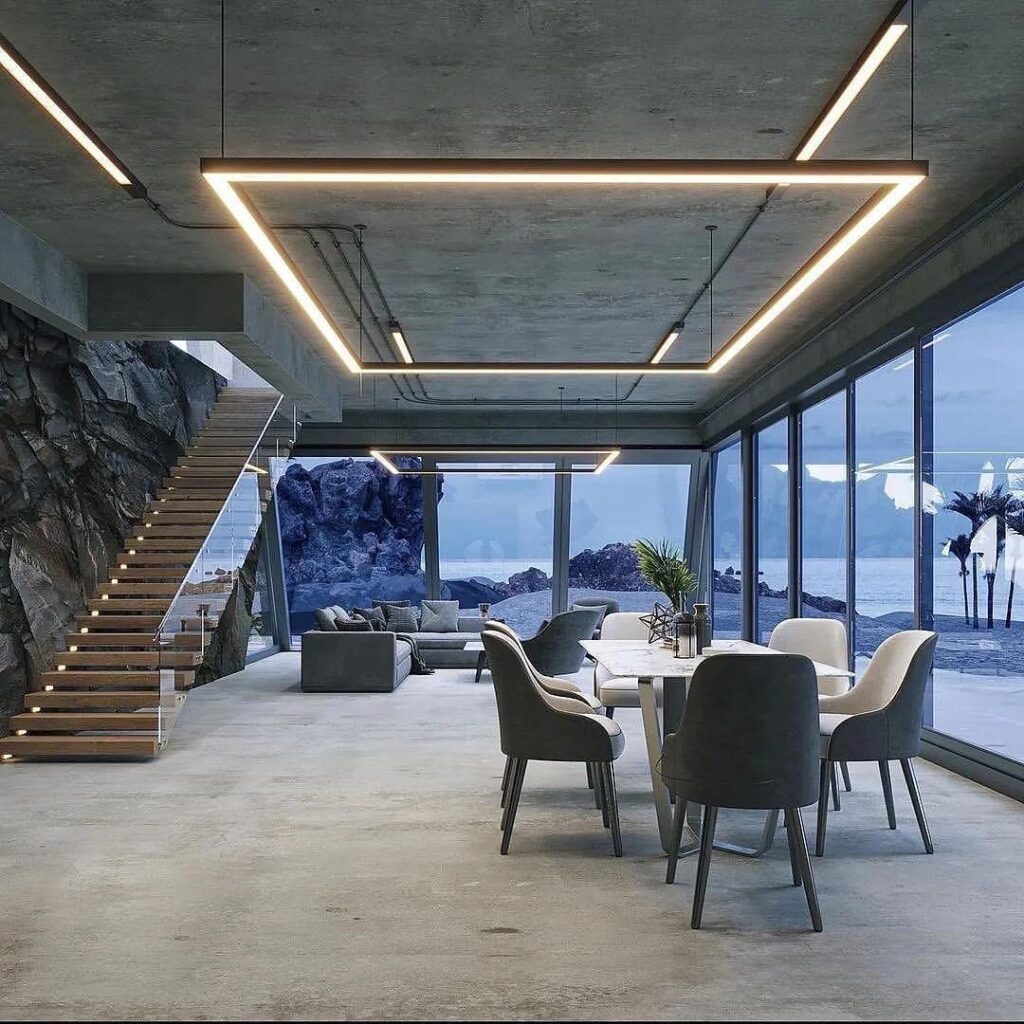 Artistic Angular Home Design Concept: Exploring Angles and Lines