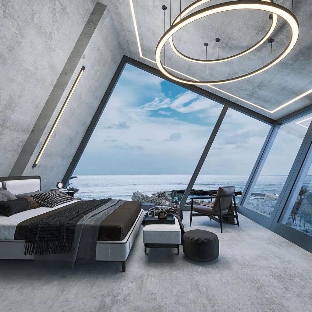 Artistic Angular Home Design Concept: Exploring Angles and Lines