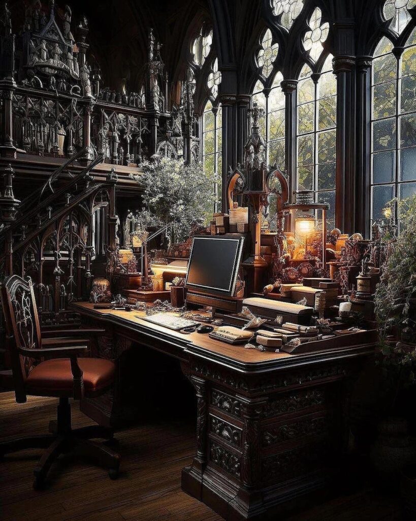 Home Office AI Design Gallery: Take In The Views From Outdoors