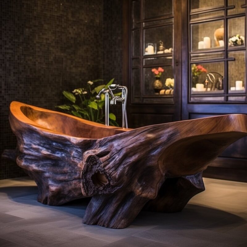 Organic Wood Furniture Design Concepts: Masterful and Organic