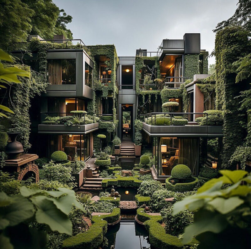 Ai-Generated Rainforest Home Design: Embrace Nature's Abode