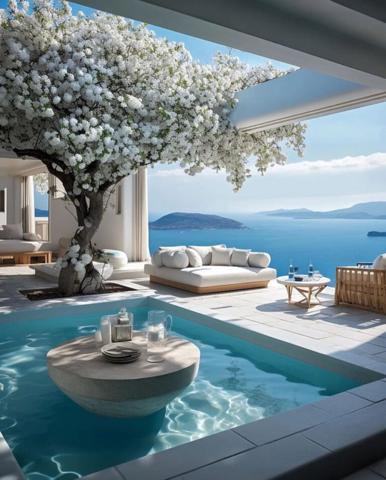 Unveiling the Charms: A Santorini Dream Home on the Coast
