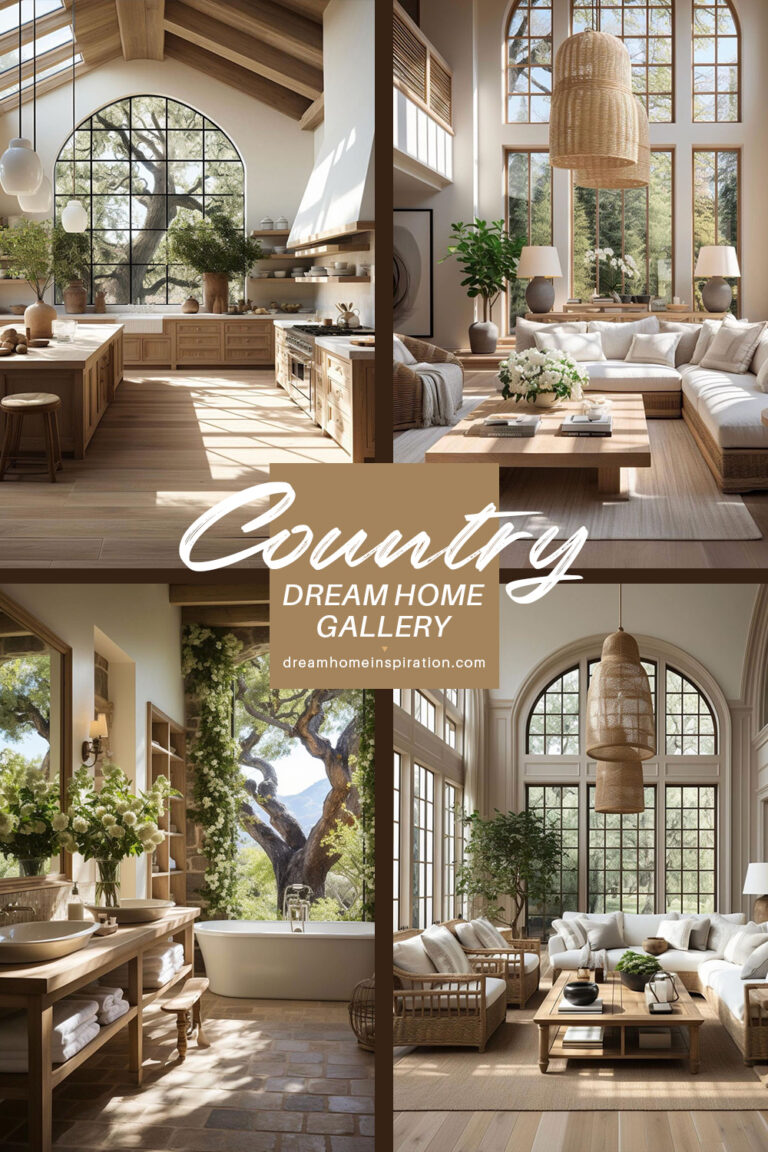 Country Home: Embracing The Cozy Warm Interior Design