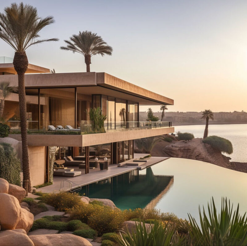 Egyptian Home Concept on The Nile River: Beautiful & Enchanting