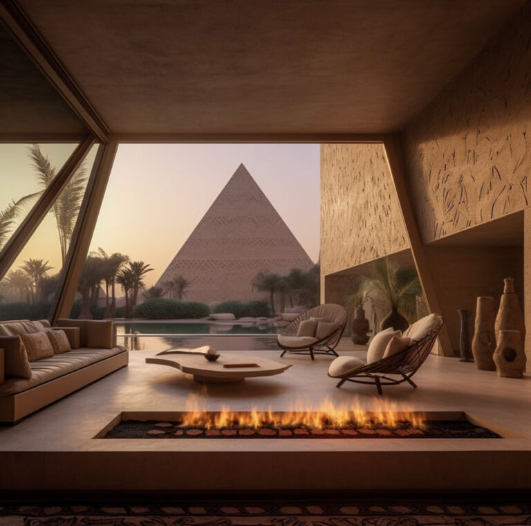 Egyptian Home Concept on The Nile River: Beautiful & Enchanting