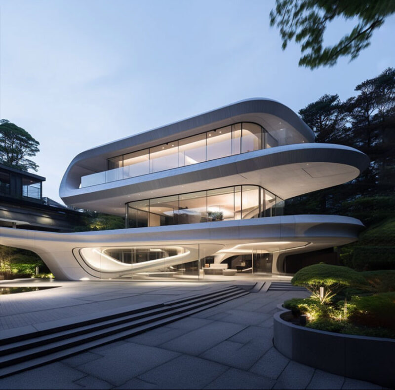 Home Innovations: An Amazing Futuristic Home Villa | Dream Home Inspiration
