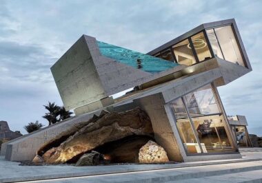 Artistic Angular Home Design Concept: Exploring Angles and Lines