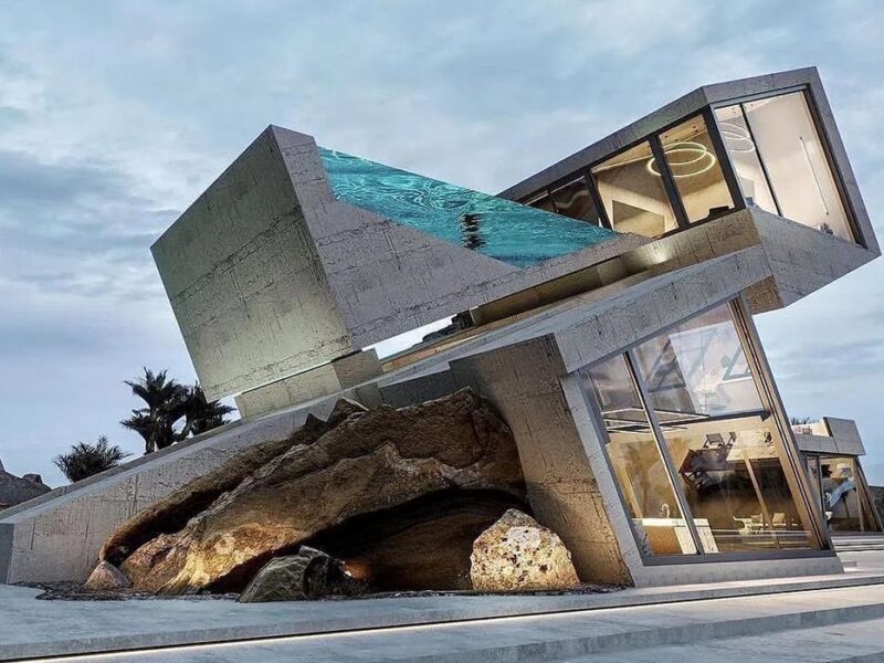 Modern Glass House Design: Enjoy The World Around You