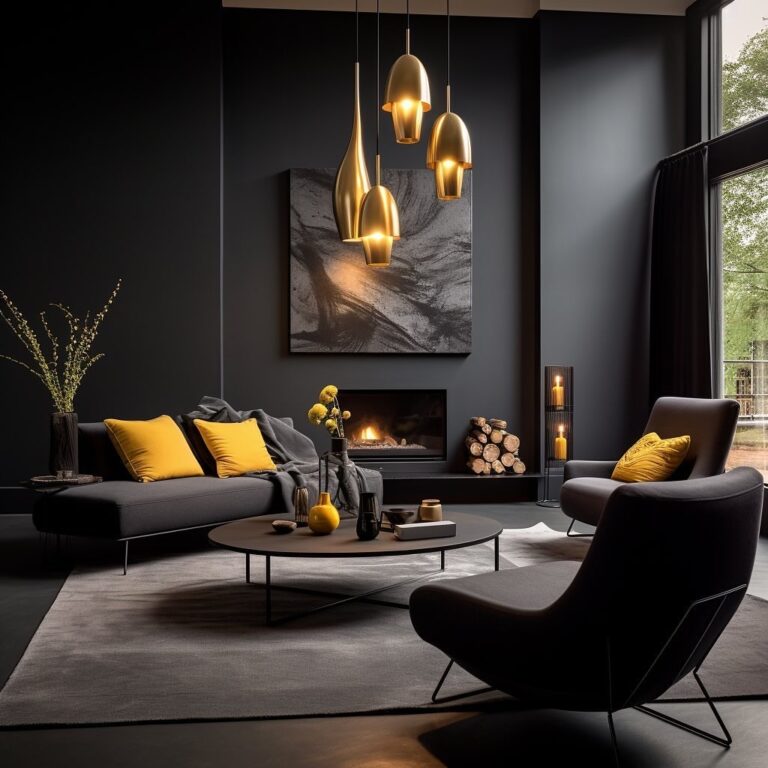 Black and Gold Interior Design Color Scheme: Get Bold Ideas