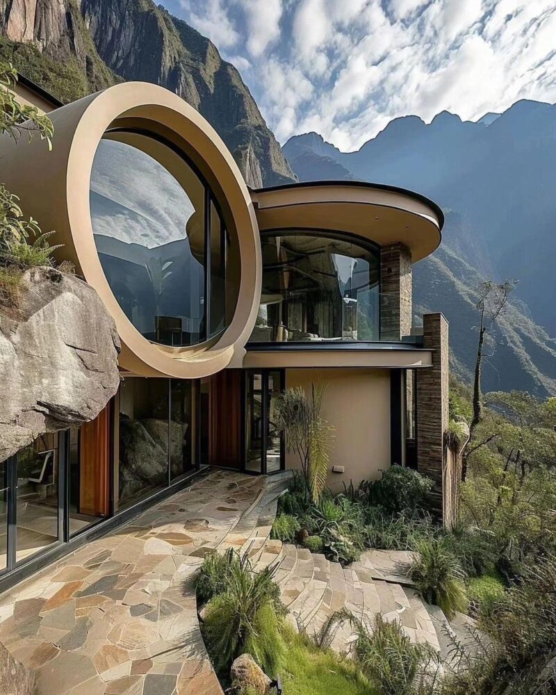 Circular-Inspired Villa Design: Harmonize Luxury and Nature