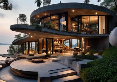 Luxury Mansion Home Designs: AI-Generated Home Renderings