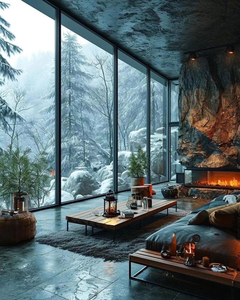 Modern Modular Forest Home: Harmonizing Your Habitat