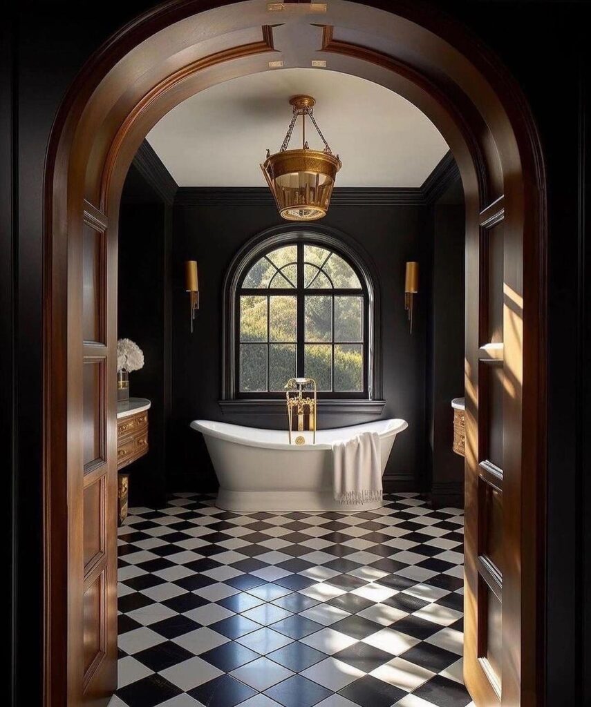 How to Incorporate Checkered Flooring into Room Designs