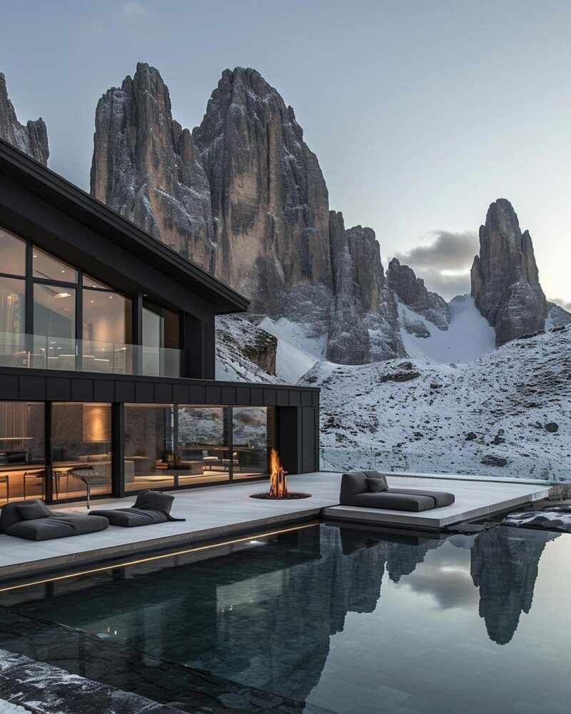 Modern Mountain Villa Design: Peak Sophistication