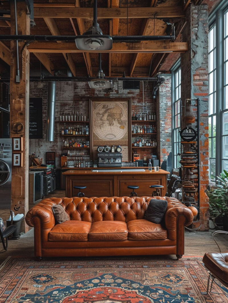 City Loft Designs - Wood, Metal, Leather and Brick