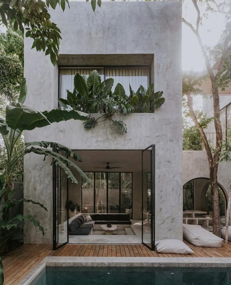 Modern Concrete Loft - A Hidden Oasis With A Modern Touch