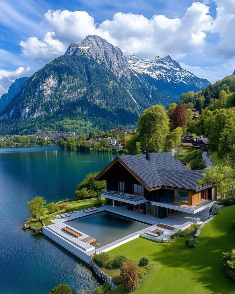 Lakeside Modern Mountain Home You Have To See
